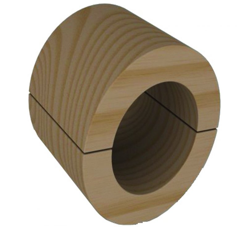 Hard Wood Pipe Supports | DST Group